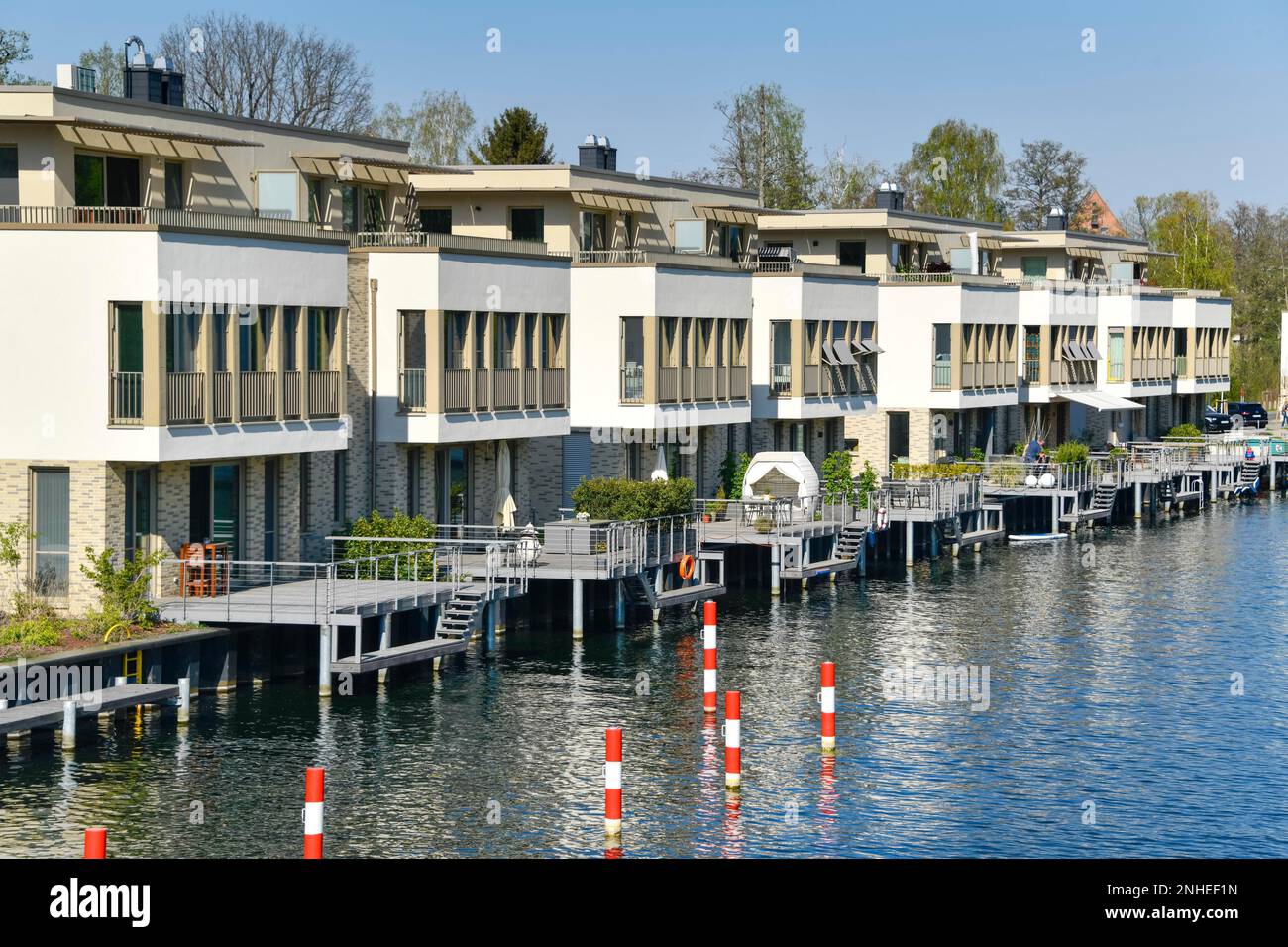 New buildings, Tegel Harbour, Humboldt Island, Tegel Island, Tegel ...