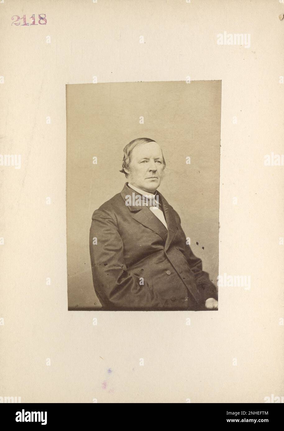 Hugh McCullough, Indiana 19th Century Mathew Brady, Quartermaster, and ...
