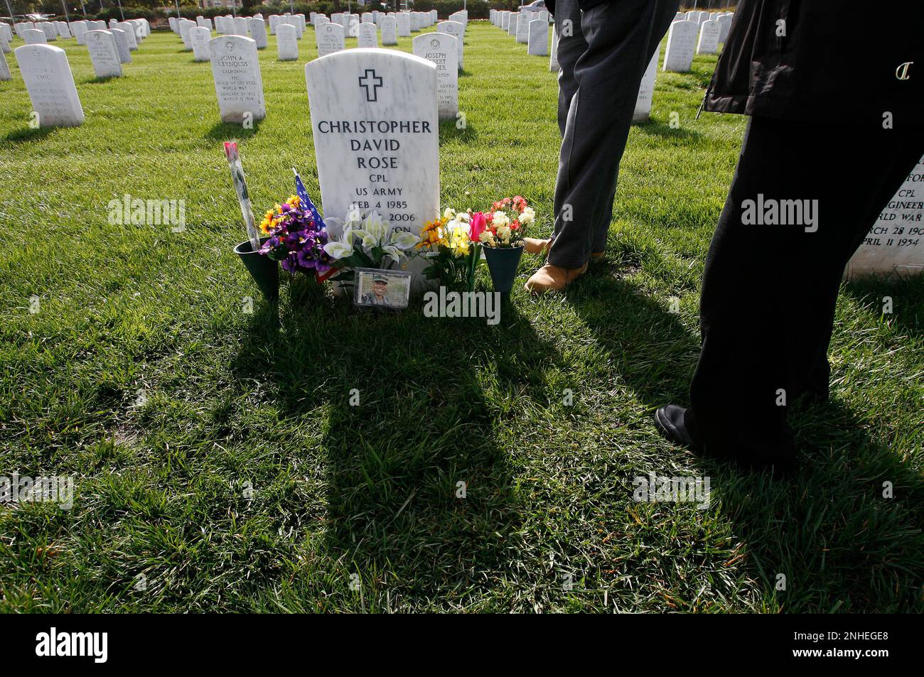 rose iraq 025 mac.jpg On Christmas, Christopher Rose's parents placed a ...