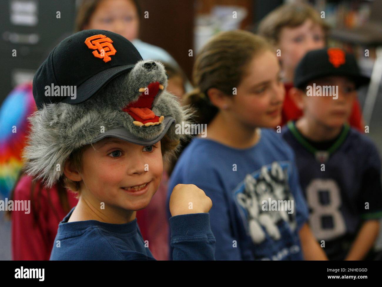 iditarod09 071 mac.jpg 3rd grader, 8 year old Andrew Cross sports a ...