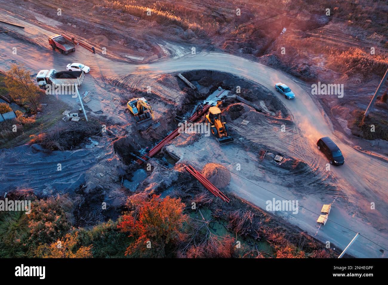 A picture of progress, this photo shows a team of skilled engineers ...