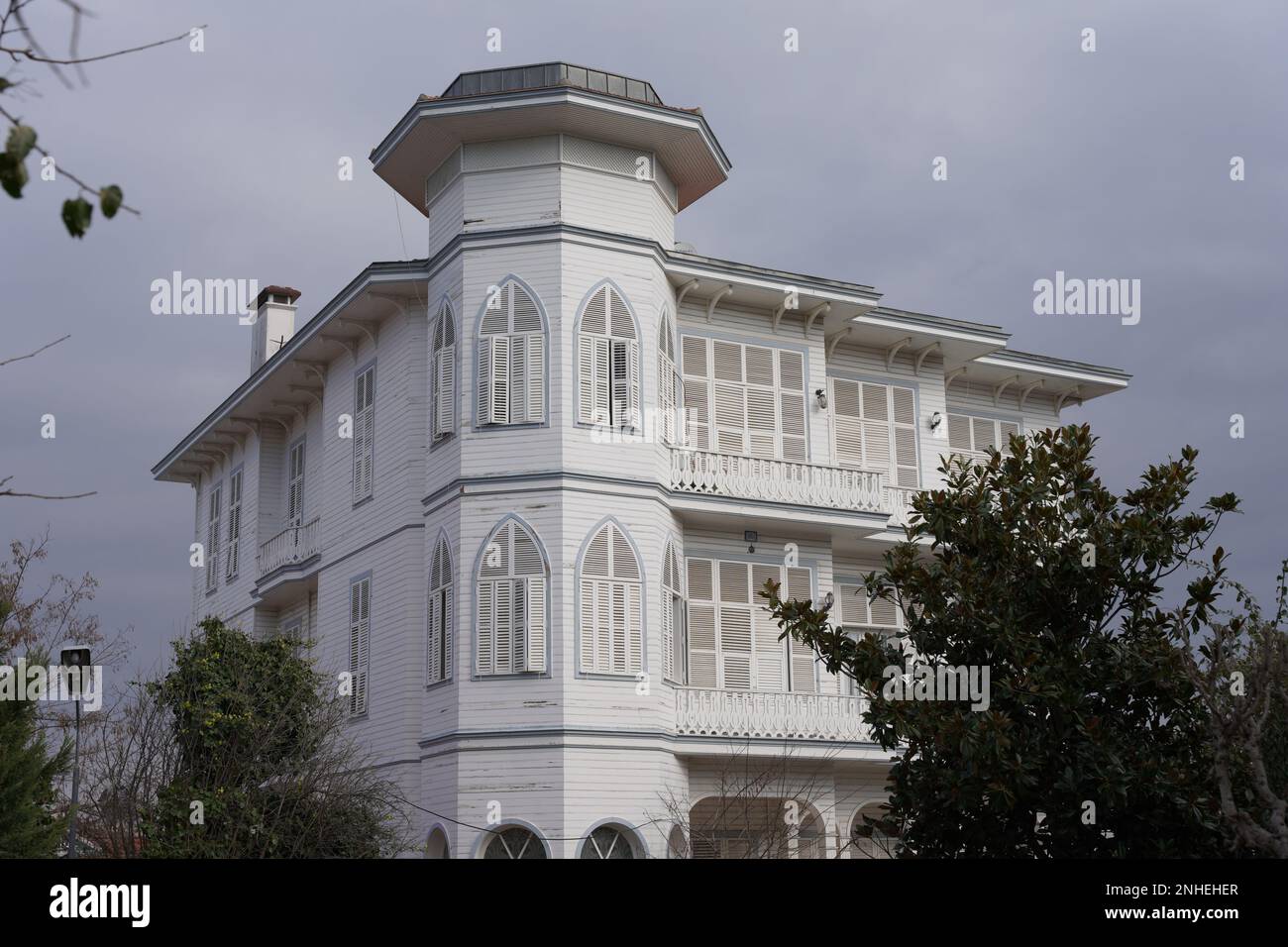 An Old building in Buyuk Ada, Istanbul, Turkiye Stock Photo - Alamy
