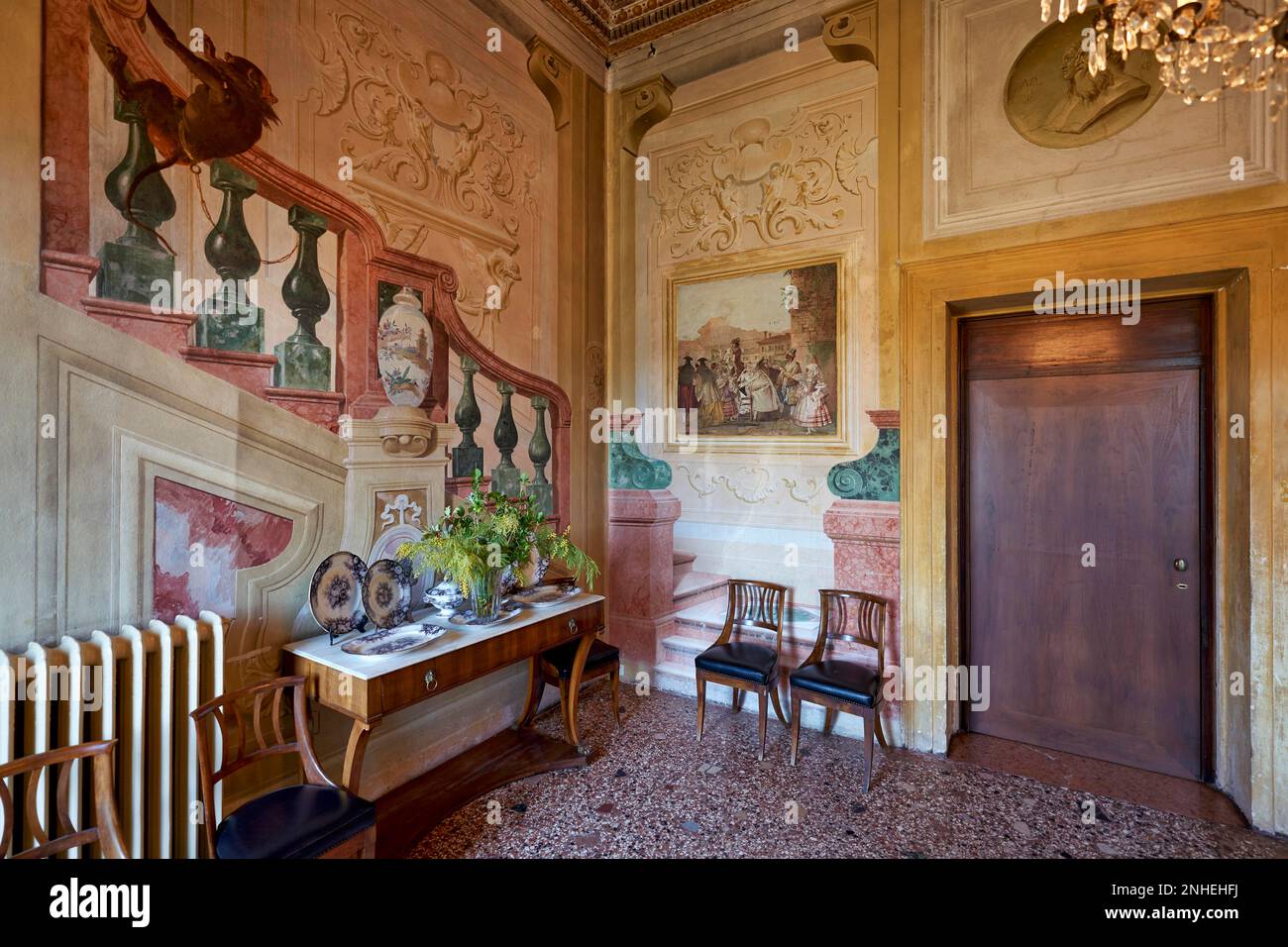 Villa Valmarana ai Nani takes its name from the statues of the 17 stone ...