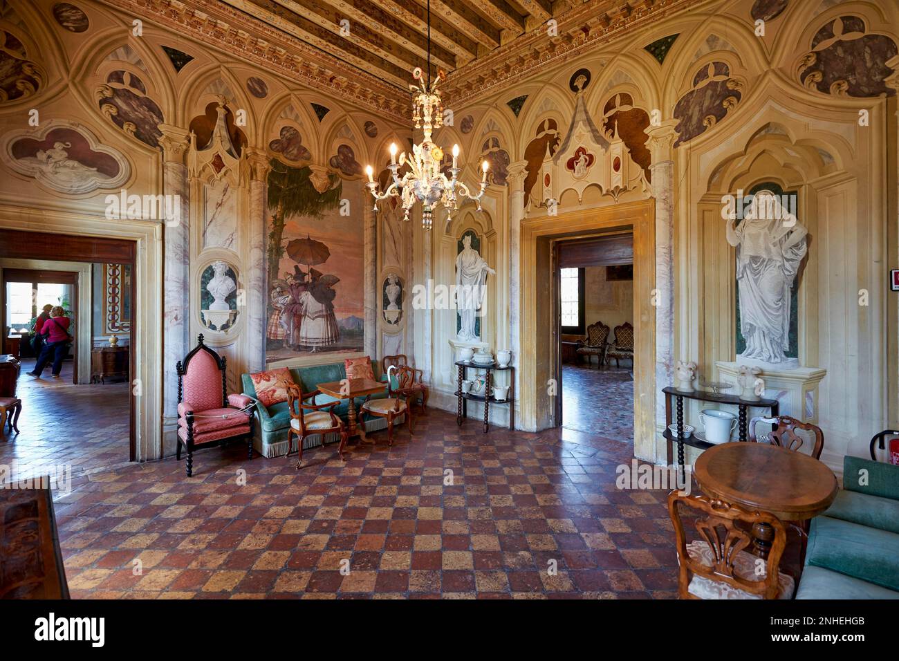 Villa Valmarana ai Nani takes its name from the statues of the 17 stone ...