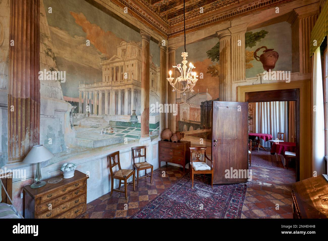 Villa Valmarana ai Nani takes its name from the statues of the 17 stone ...