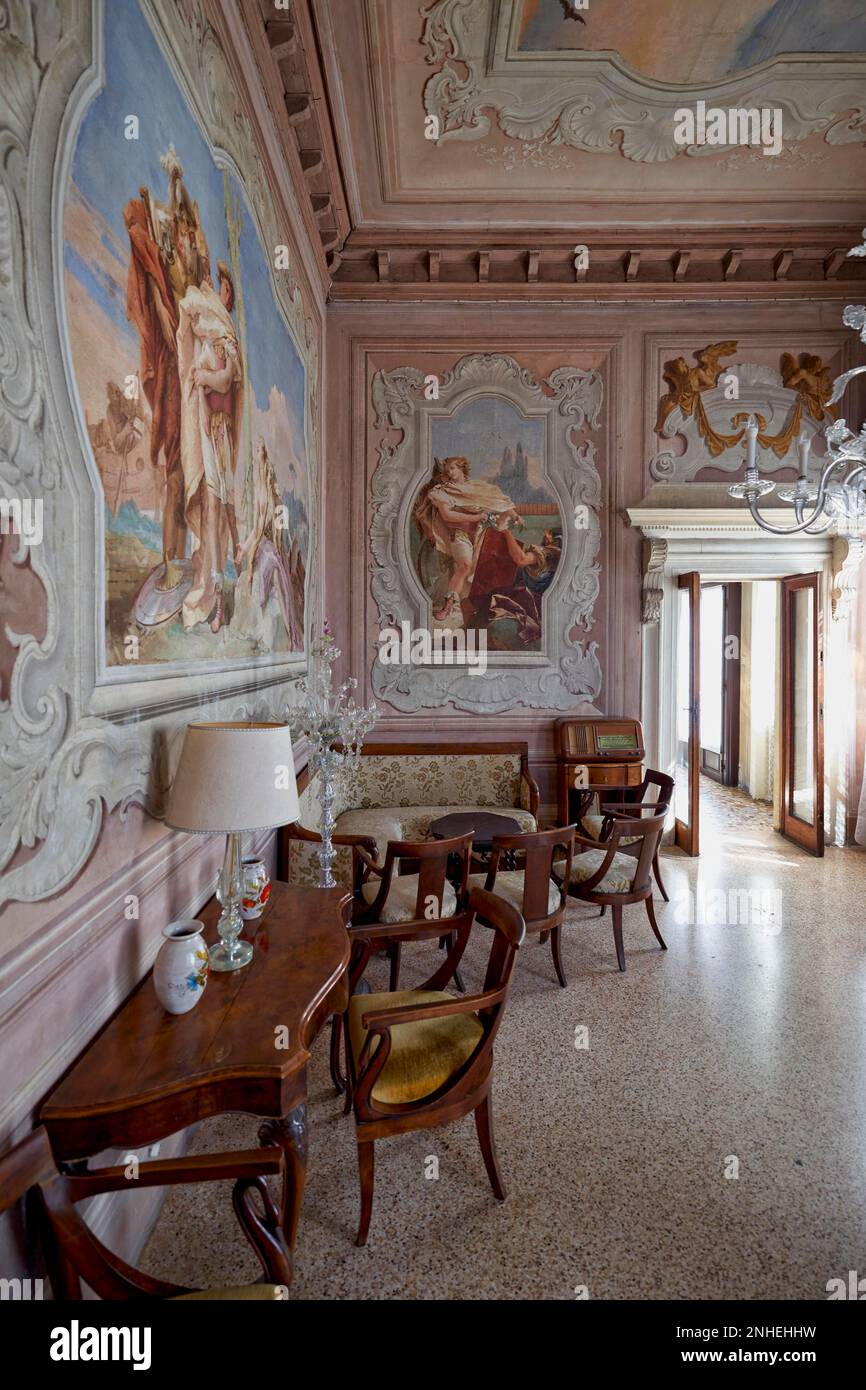 Villa Valmarana ai Nani takes its name from the statues of the 17 stone ...