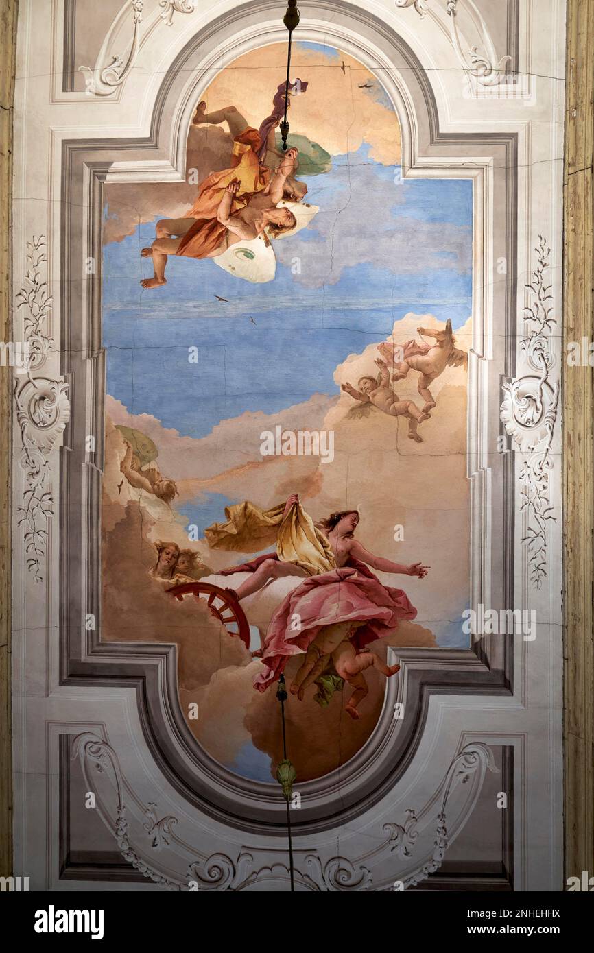 Villa Valmarana ai Nani takes its name from the statues of the 17 stone ...