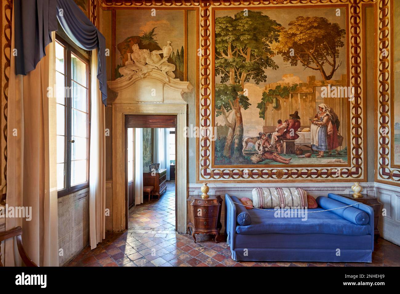 Villa Valmarana ai Nani takes its name from the statues of the 17 stone ...