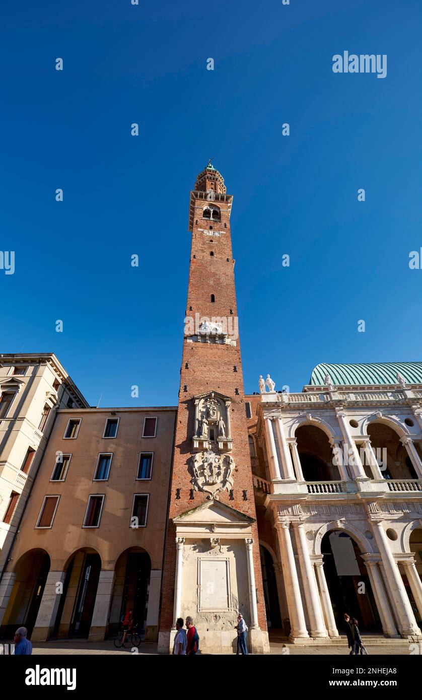 Vicenza, Veneto, Italy. The Basilica Palladiana is a Renaissance ...
