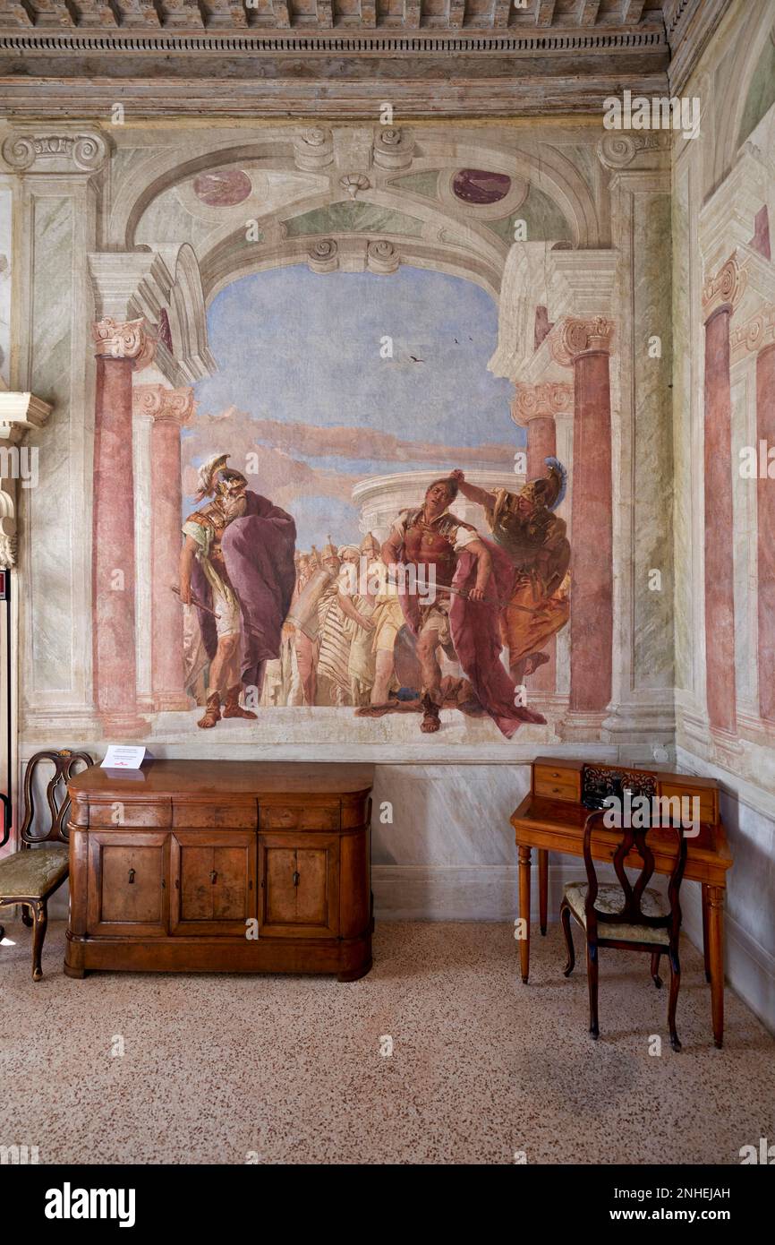 Villa Valmarana ai Nani takes its name from the statues of the 17 stone ...