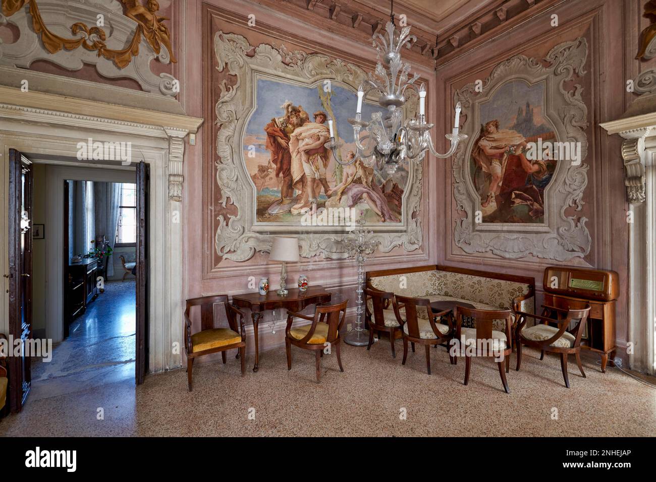 Villa Valmarana ai Nani takes its name from the statues of the 17 stone ...