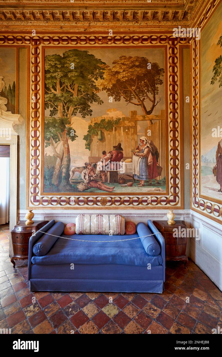 Villa Valmarana ai Nani takes its name from the statues of the 17 stone ...