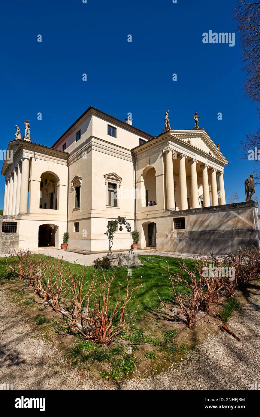 Vicenza, Veneto, Italy. Villa La Rotonda is a Renaissance villa just ...
