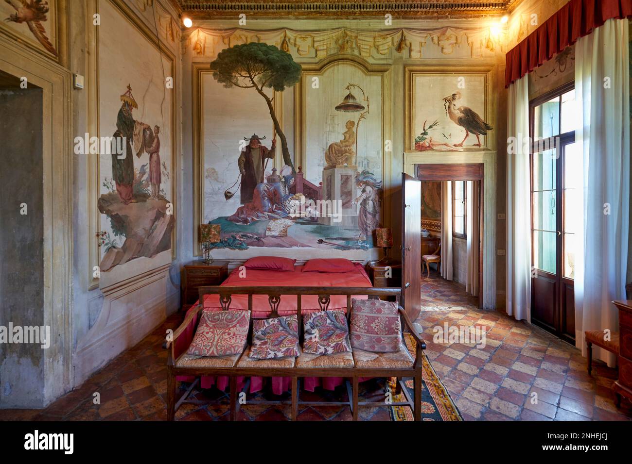 Villa Valmarana ai Nani takes its name from the statues of the 17 stone ...