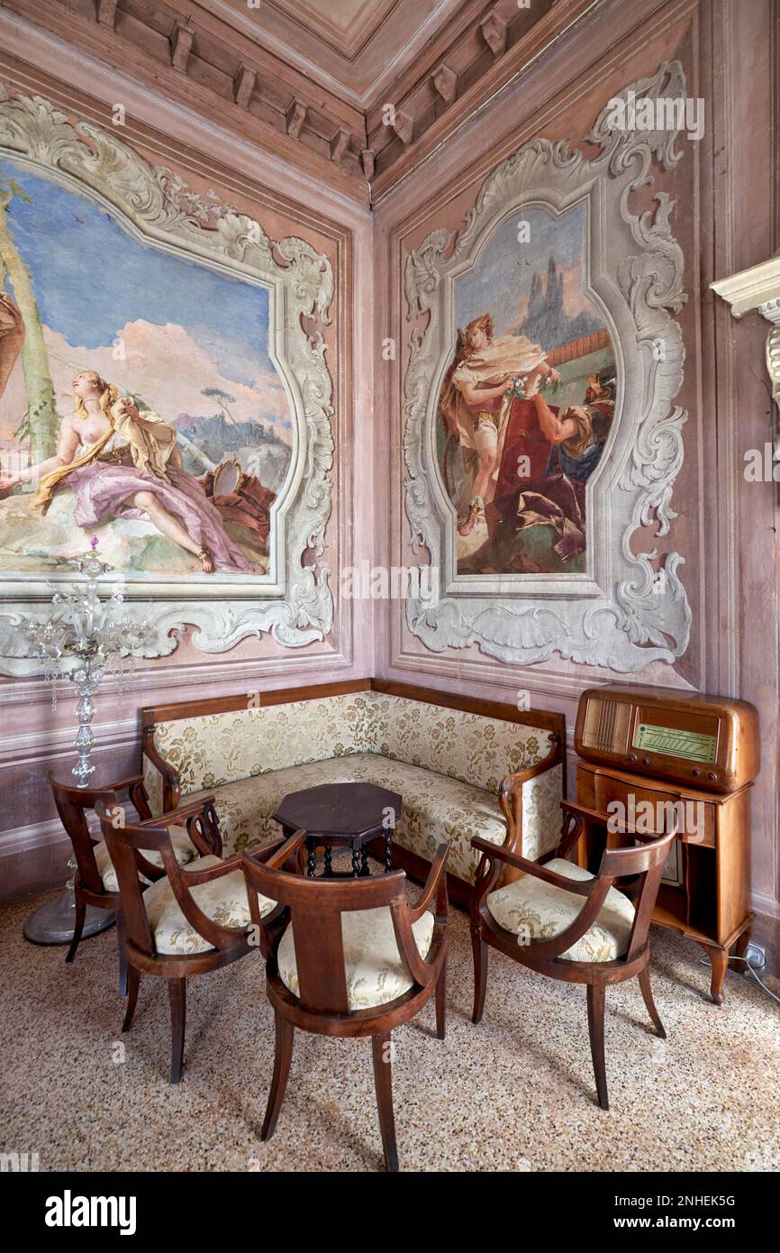 Villa Valmarana ai Nani takes its name from the statues of the 17 stone ...