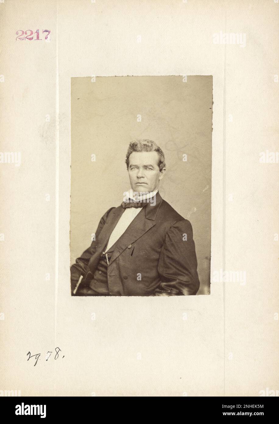Hon. John Conness, California 19th Century Mathew Brady, Quartermaster ...