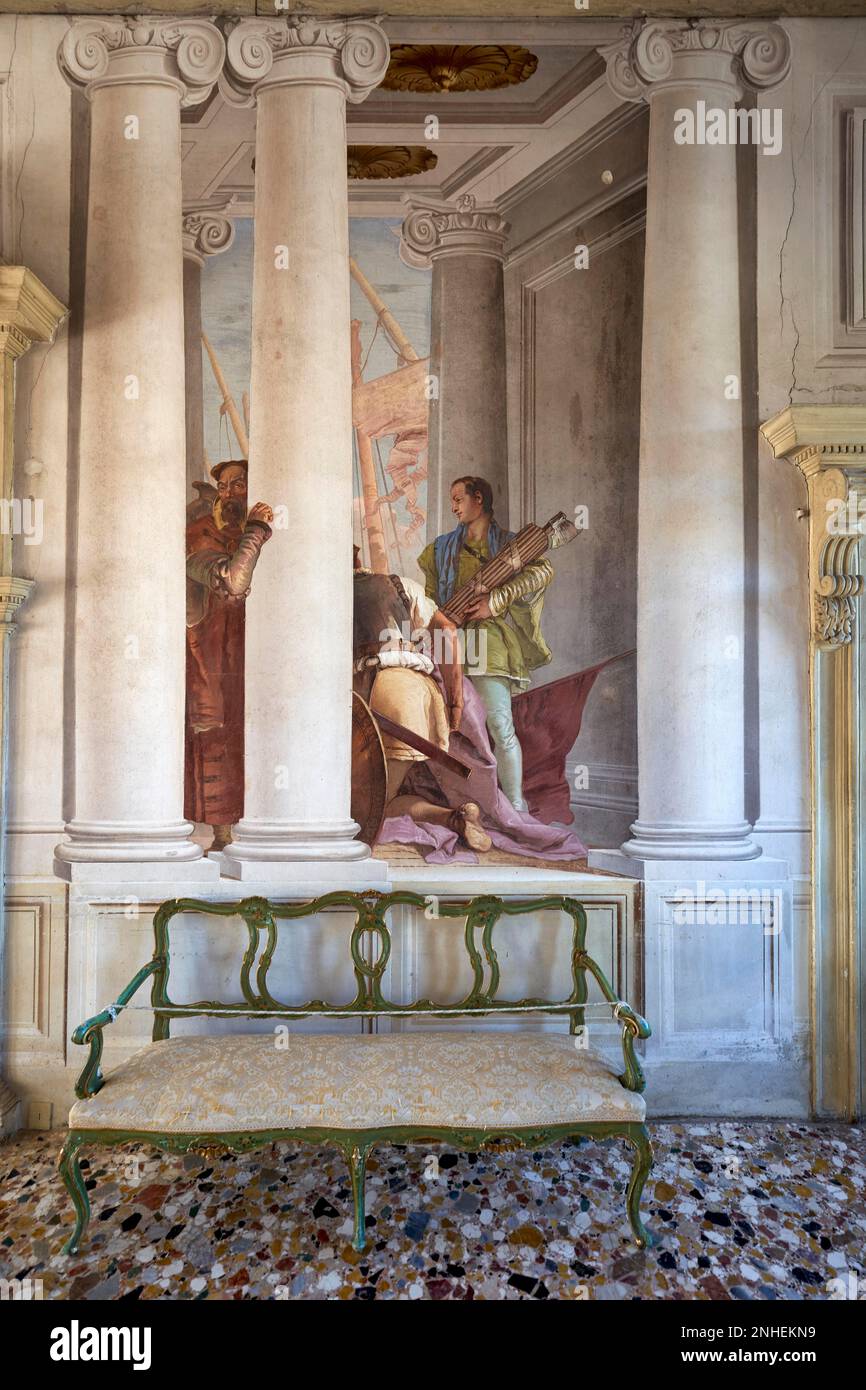 Villa Valmarana ai Nani takes its name from the statues of the 17 stone ...