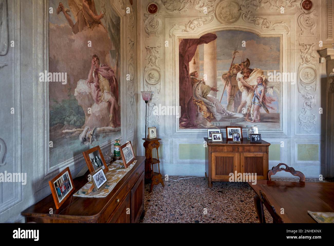 Villa Valmarana ai Nani takes its name from the statues of the 17 stone ...