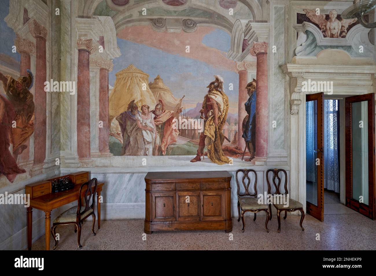 Villa Valmarana ai Nani takes its name from the statues of the 17 stone ...