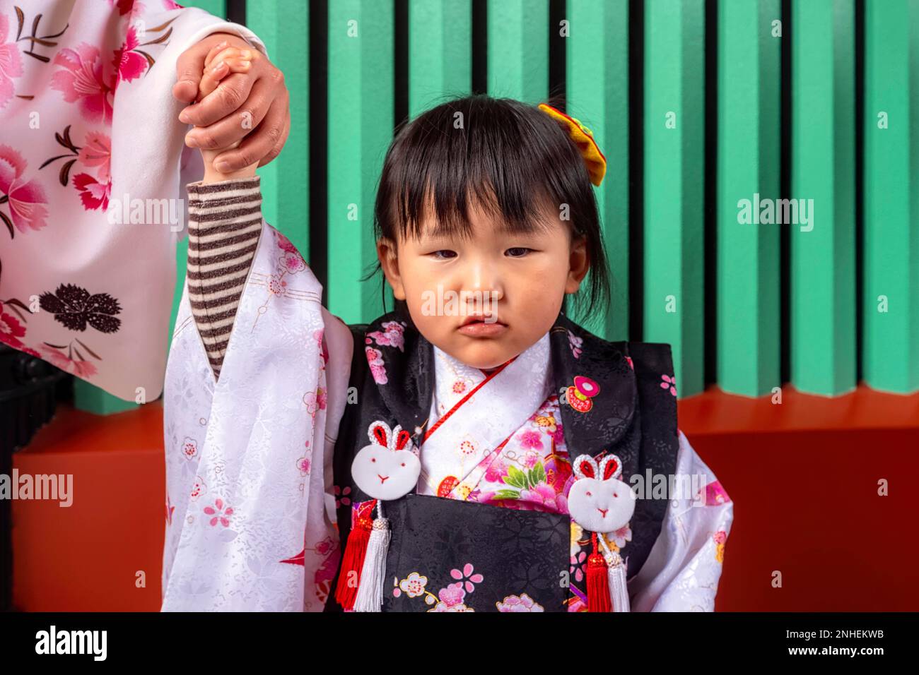 Tokyo Japan. Portrait of a cute baby Stock Photo - Alamy