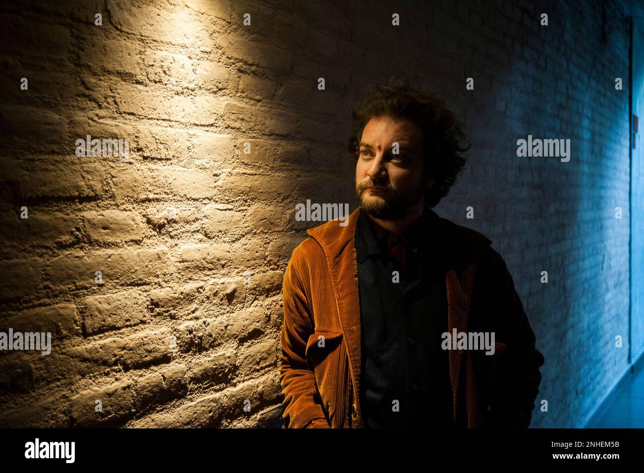 The actor and nominee of the XV Premis Gaudí Pol López poses at the ...