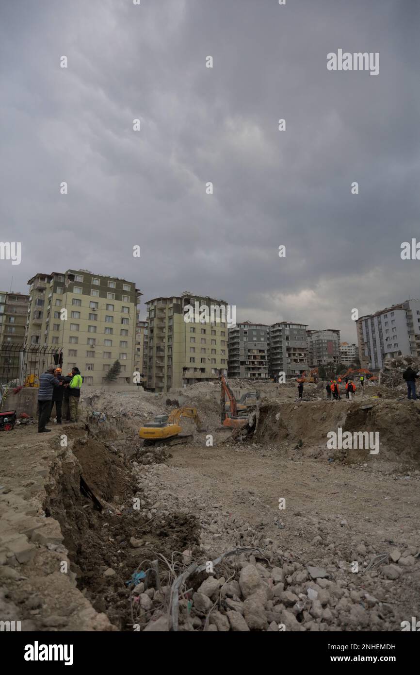 February 21, 2023, Antakya, Hatay province, Turkiye: Antakya, Turkiye ...
