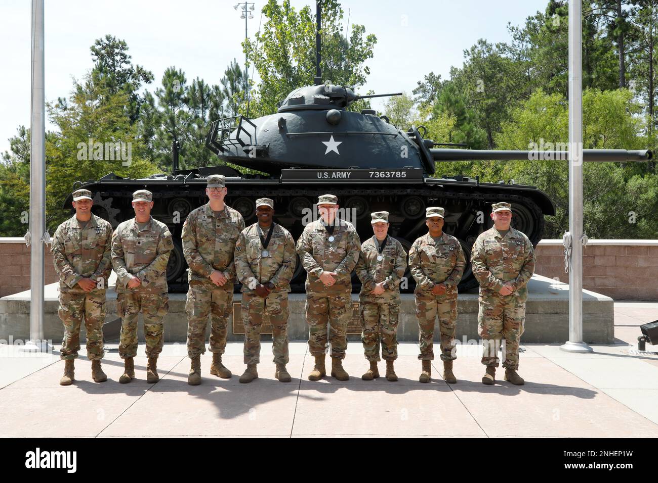 The U.S. Army Central Chaplain Directorate poses for a photo after ...