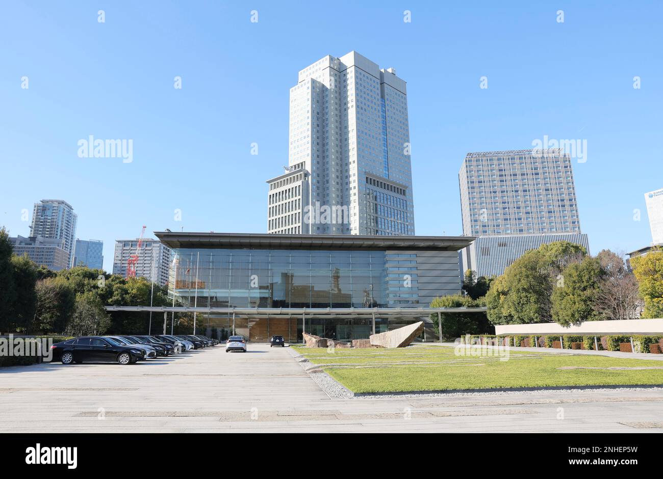 Japanese Prime Minister's Office is seen in Tokyo on Jan. 11, 2023 ...