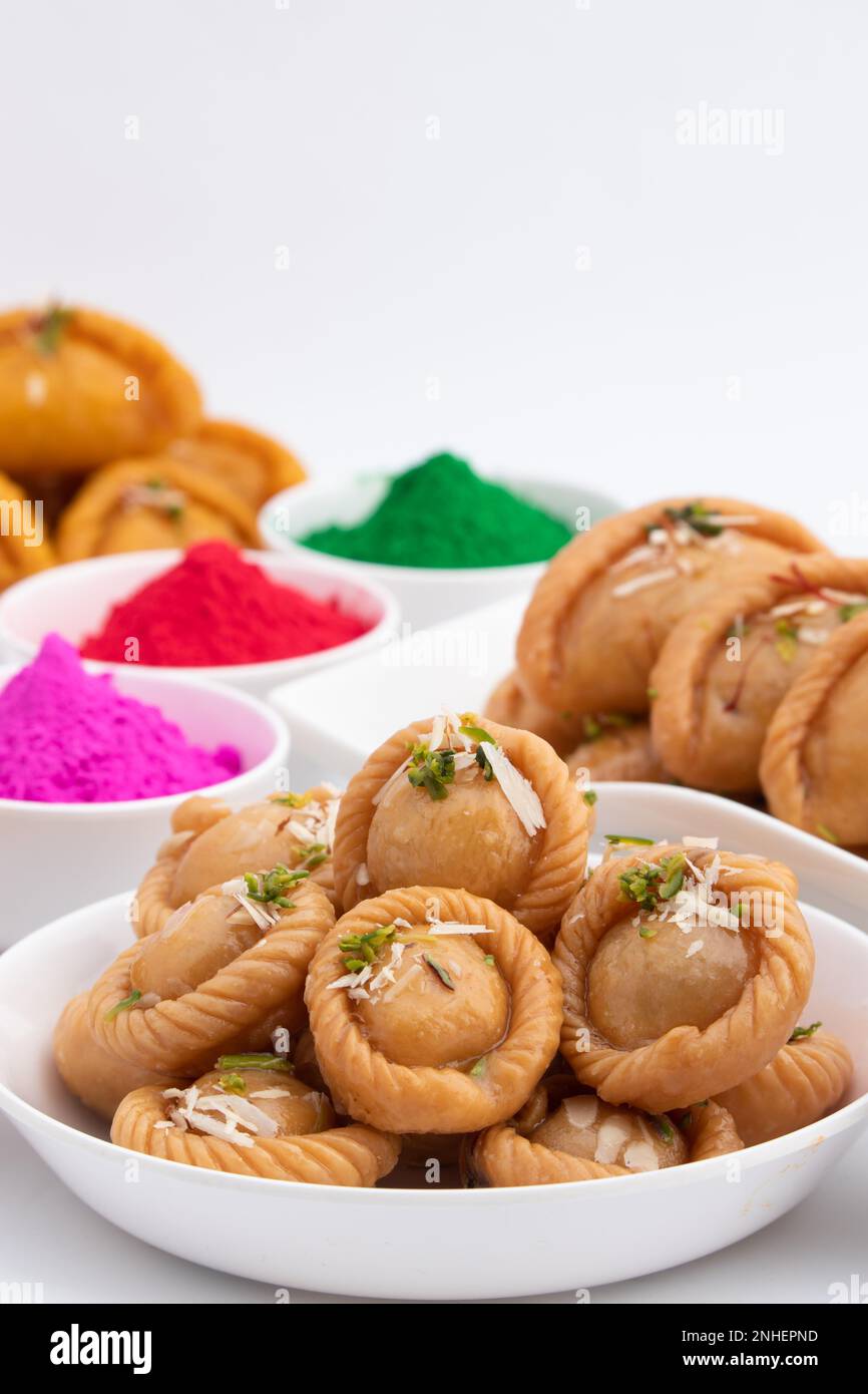 Chandrakala Gujia Mithai Also Called Suryakala Gujiya, Pirukiya ...