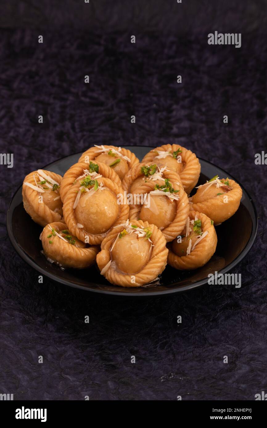 Chandrakala Gujia Mithai Also Called Suryakala Gujiya, Pirukiya ...