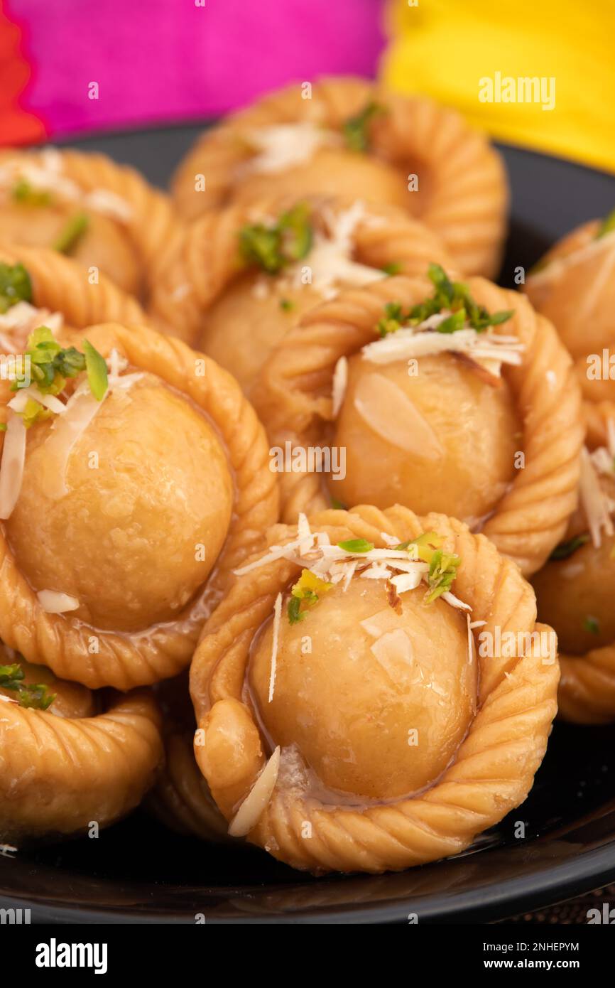 Chandrakala Gujia Mithai Also Called Suryakala Gujiya, Pirukiya ...