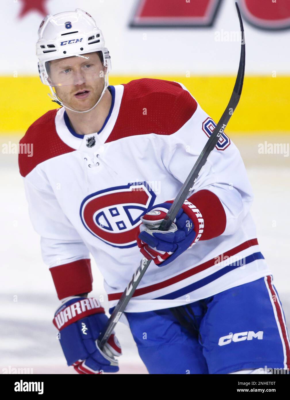 NHL profile photo on Montreal Canadiens player Mike Matheson at a game ...