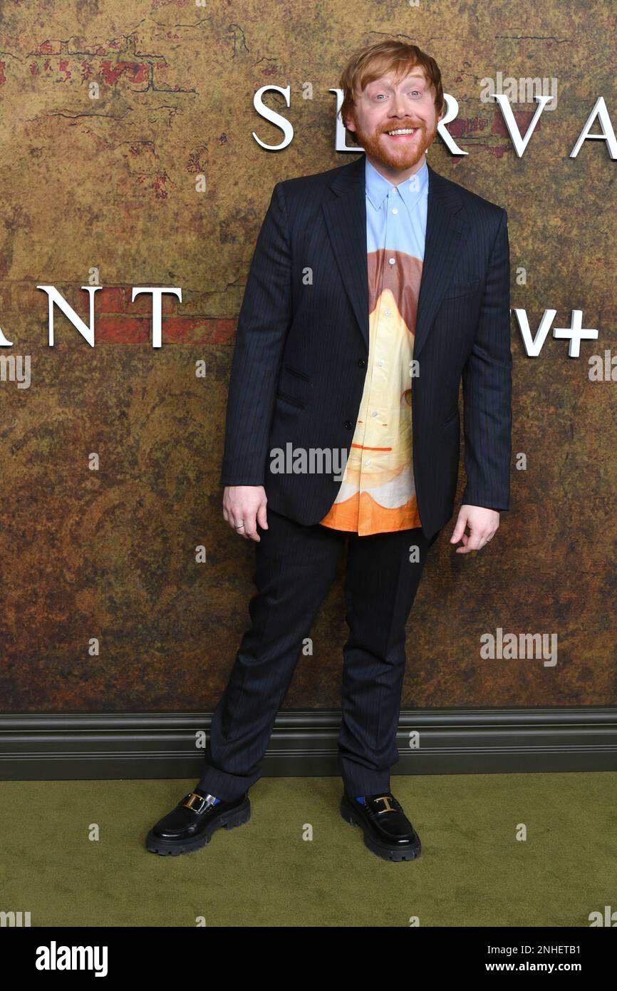 Photo by: NDZ/STAR MAX/IPx 2023 1/9/23 Rupert Grint at the 'Servant' TV ...