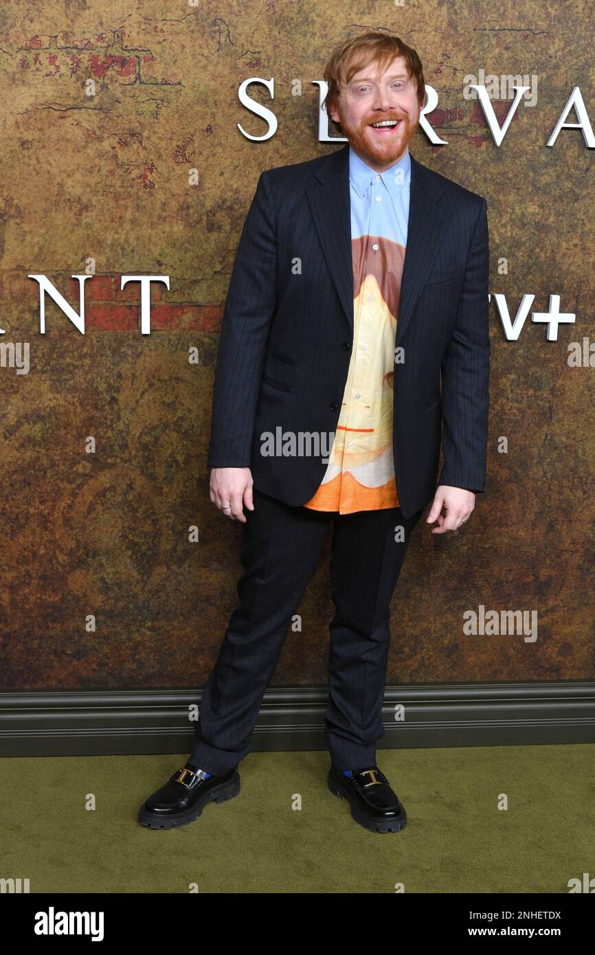 Photo by: NDZ/STAR MAX/IPx 2023 1/9/23 Rupert Grint at the 'Servant' TV ...