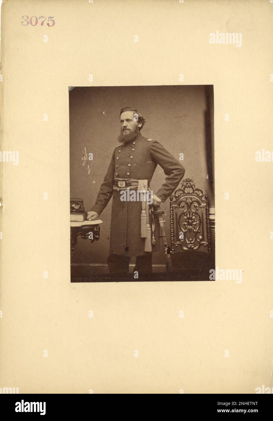 Gen. Harris M. Plaisted 19th Century Mathew Brady, Quartermaster, and ...