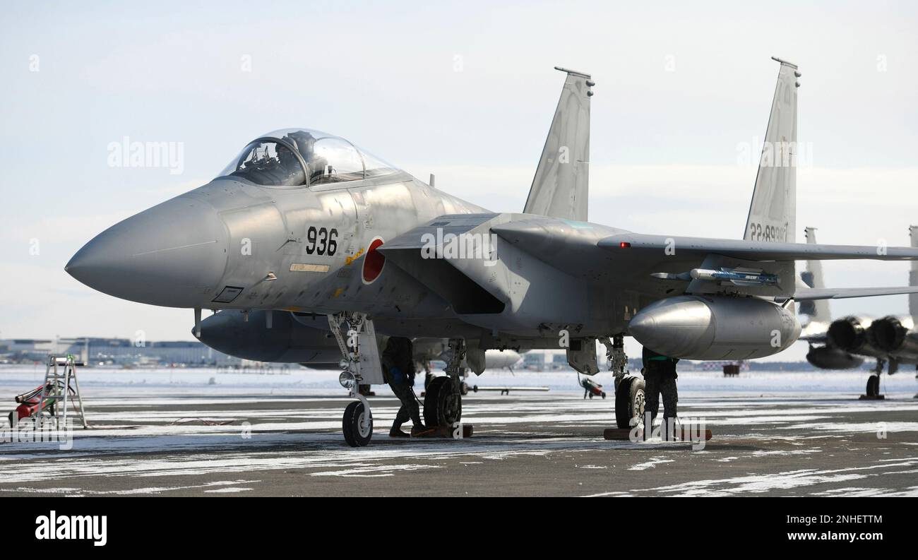 Japan Air Self-Defense Force (JASDF) launches the year's first test ...
