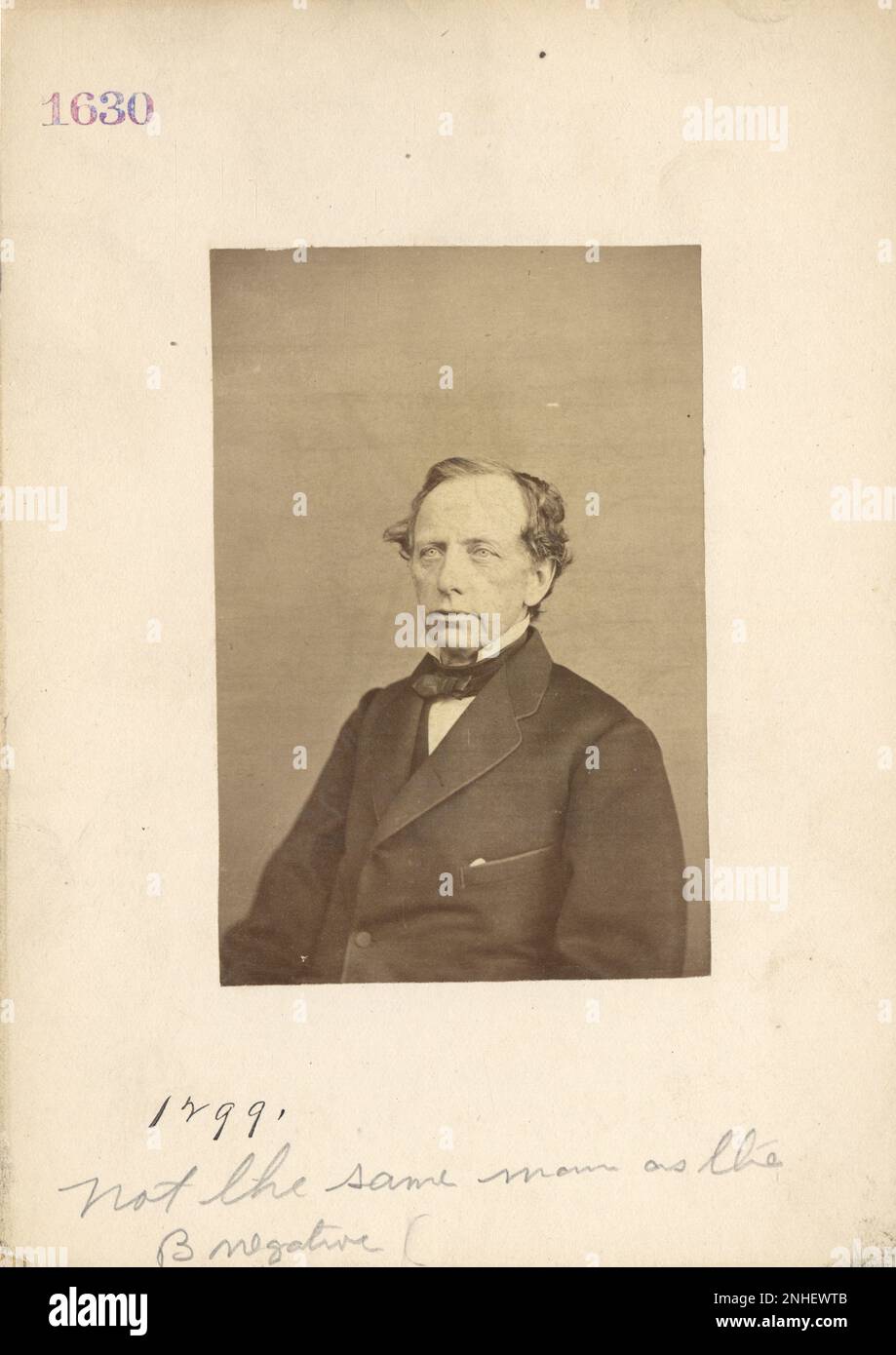 Hon. Robert McKnight; Pennsylvania 19th Century Mathew Brady ...