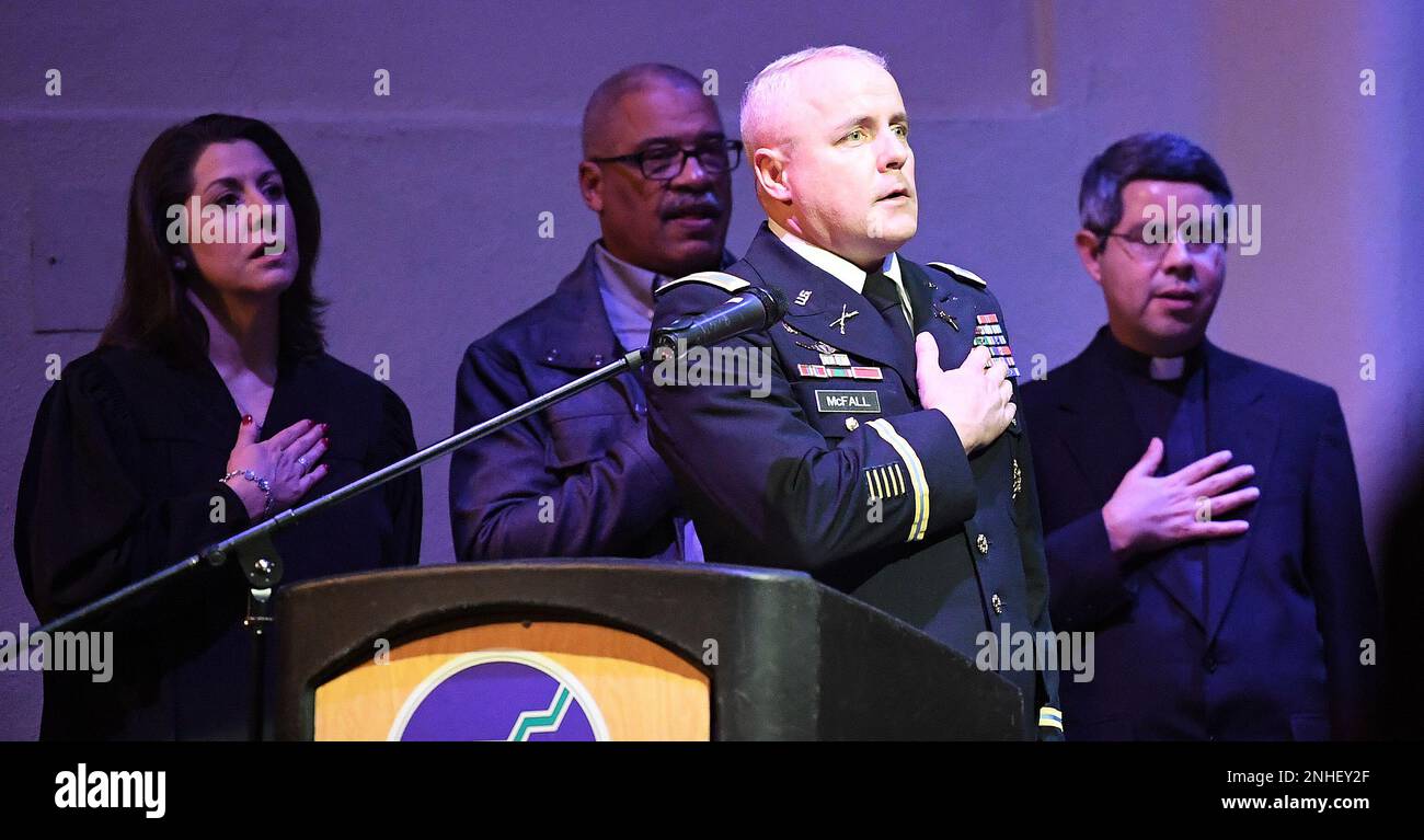 Col. Ben McFall, U.S. Army Yuma Proving Ground Commanding Officer ...