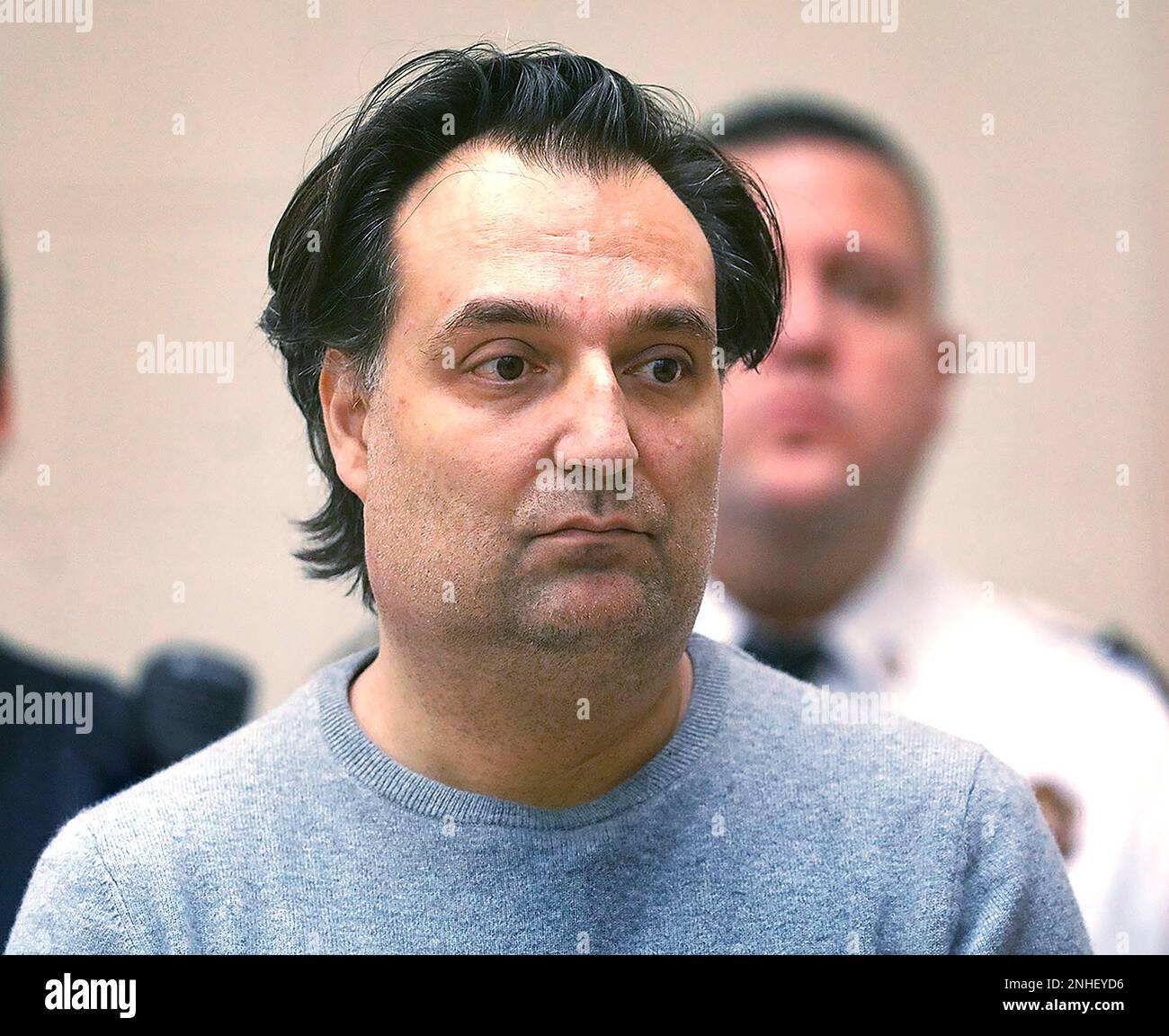 Brian Walshe, of Cohasset, faces a Quincy Court judge charged with ...