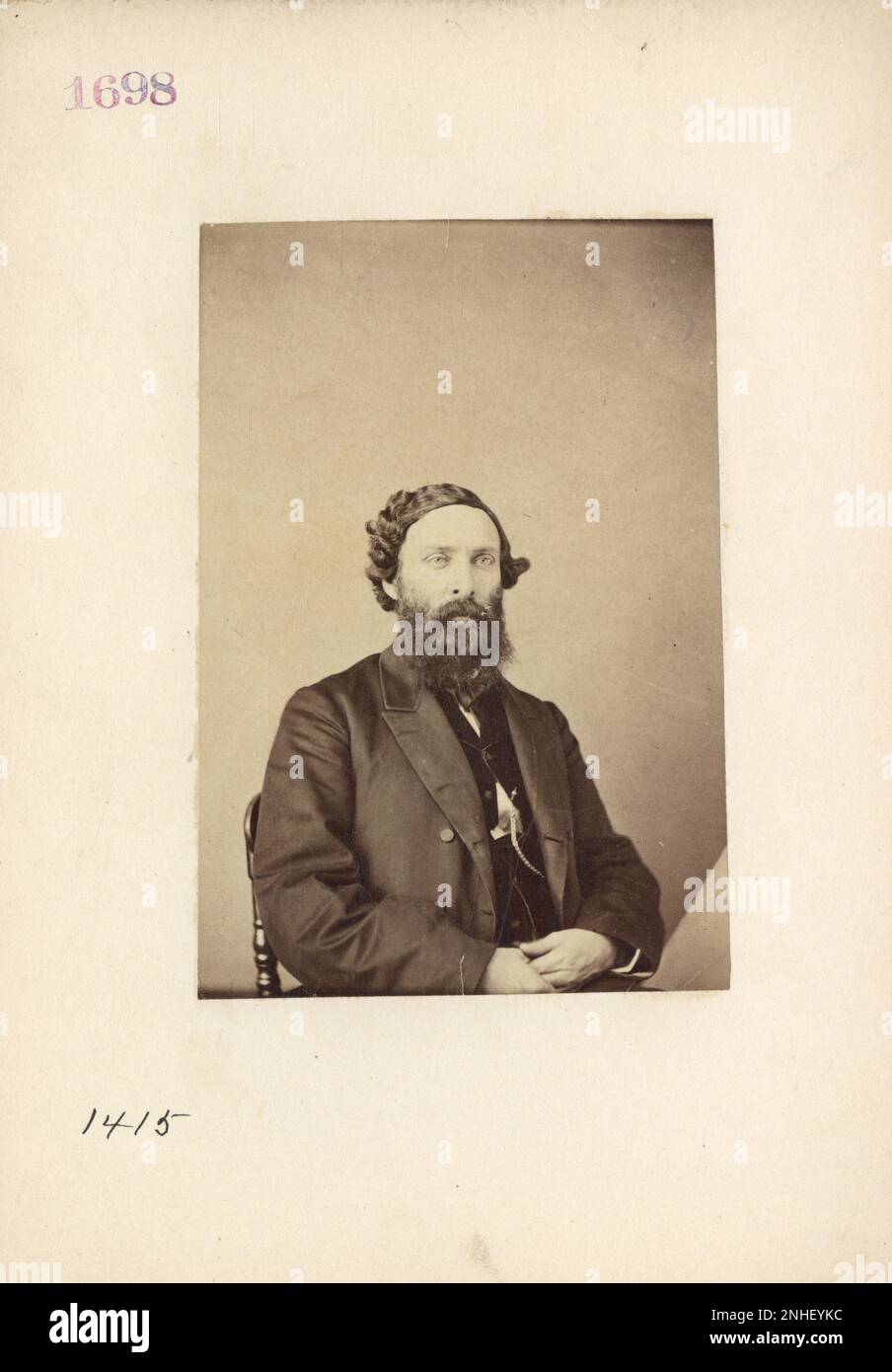 Hon. Alexander Mouton, Louisiana 19th Century Mathew Brady ...