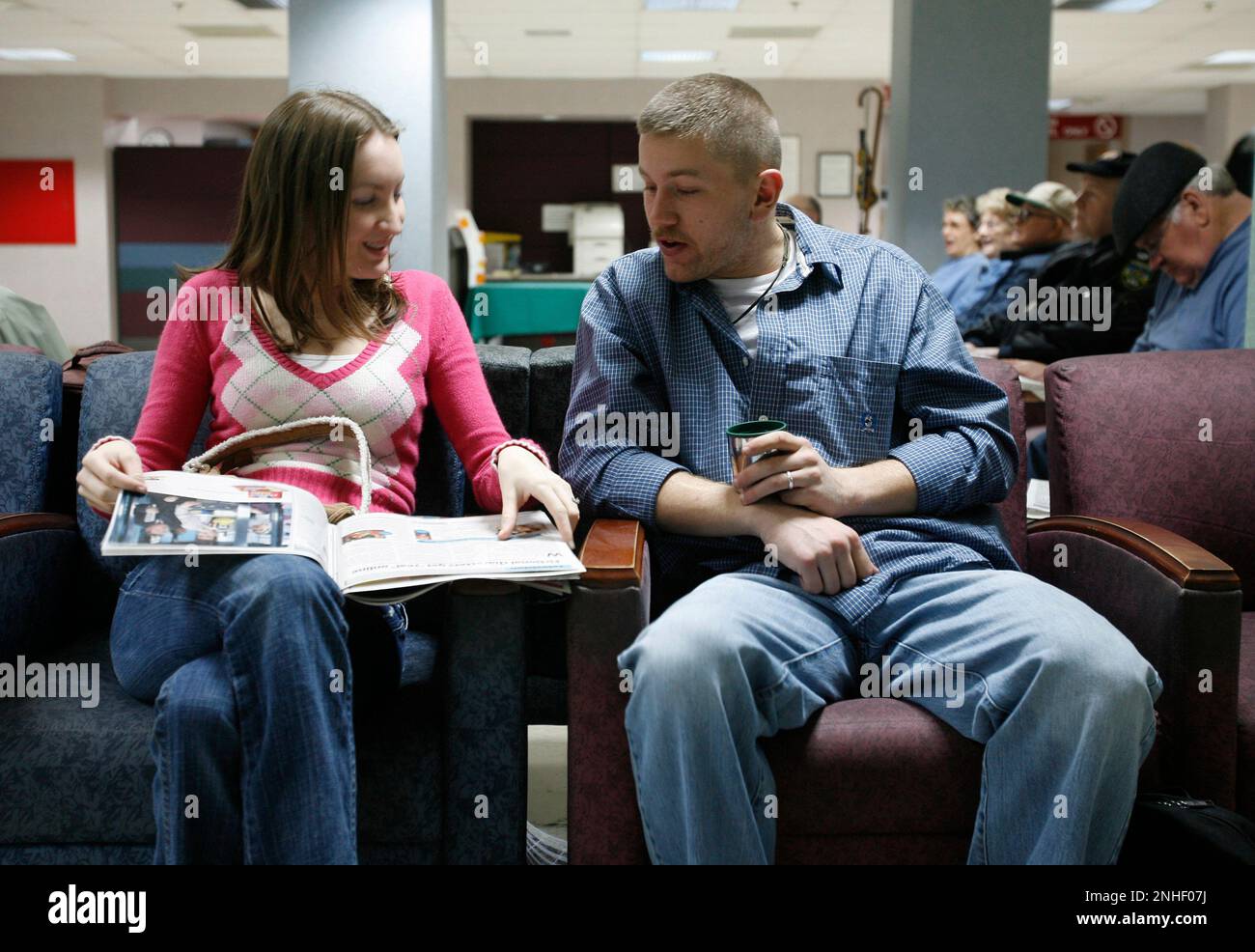 blake3 018 mac.jpg Blake and his wife Jessica wait in the lobby of the ...