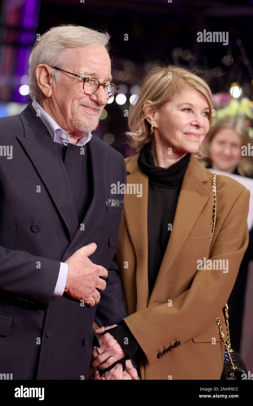 Berlin, Germany. 21st Feb, 2023. U.S. director Steven Spielberg is ...