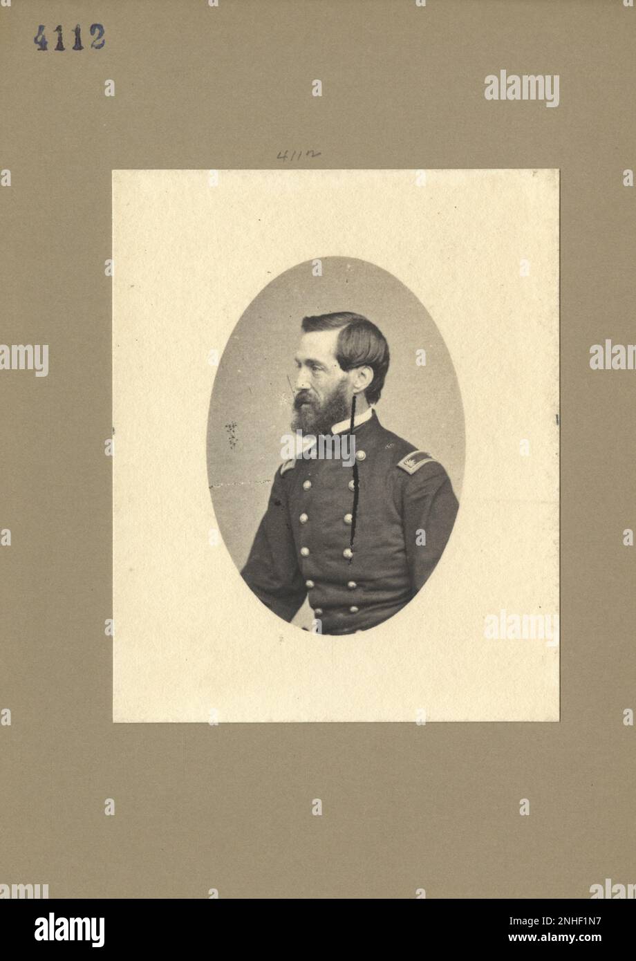 Major John Frazier, Head Surgeon 19th Century Mathew Brady ...