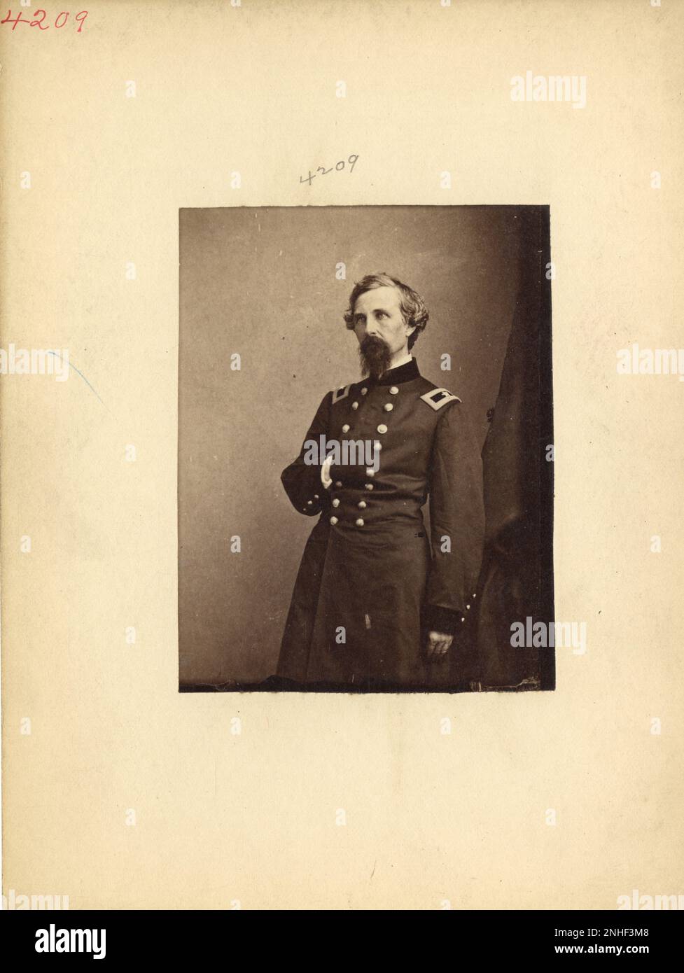 Brig. Gen George F. Shipley 19th Century Mathew Brady, Quartermaster ...