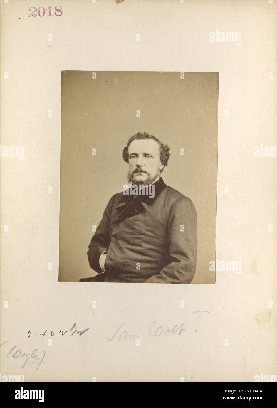 Hon. Ralph Hill, Indiana 19th Century Mathew Brady, Quartermaster, and ...