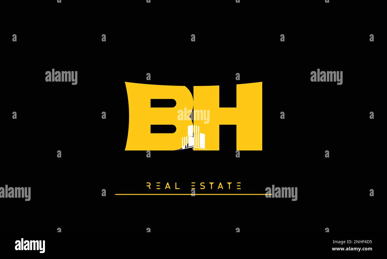 Bh real estate logo hi-res stock photography and images - Alamy