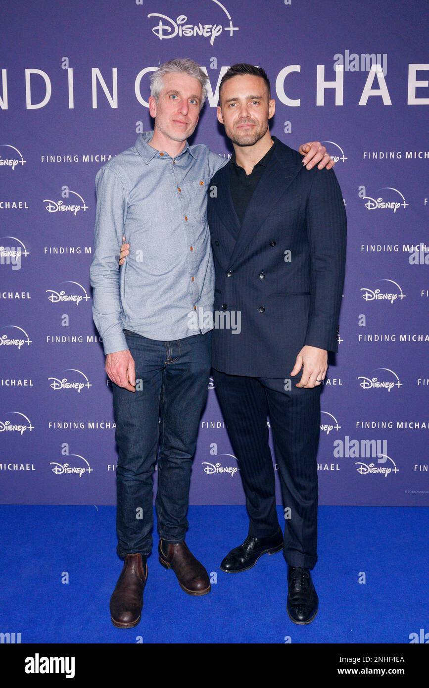 Tom Beard and Spencer Matthews (right) attending the premiere of the ...