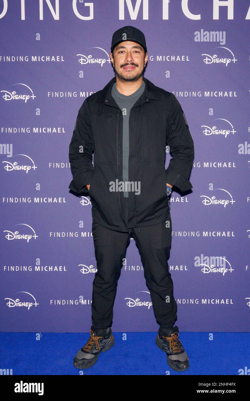 Nims Purja attending the premiere of the documentary, Finding Michael ...