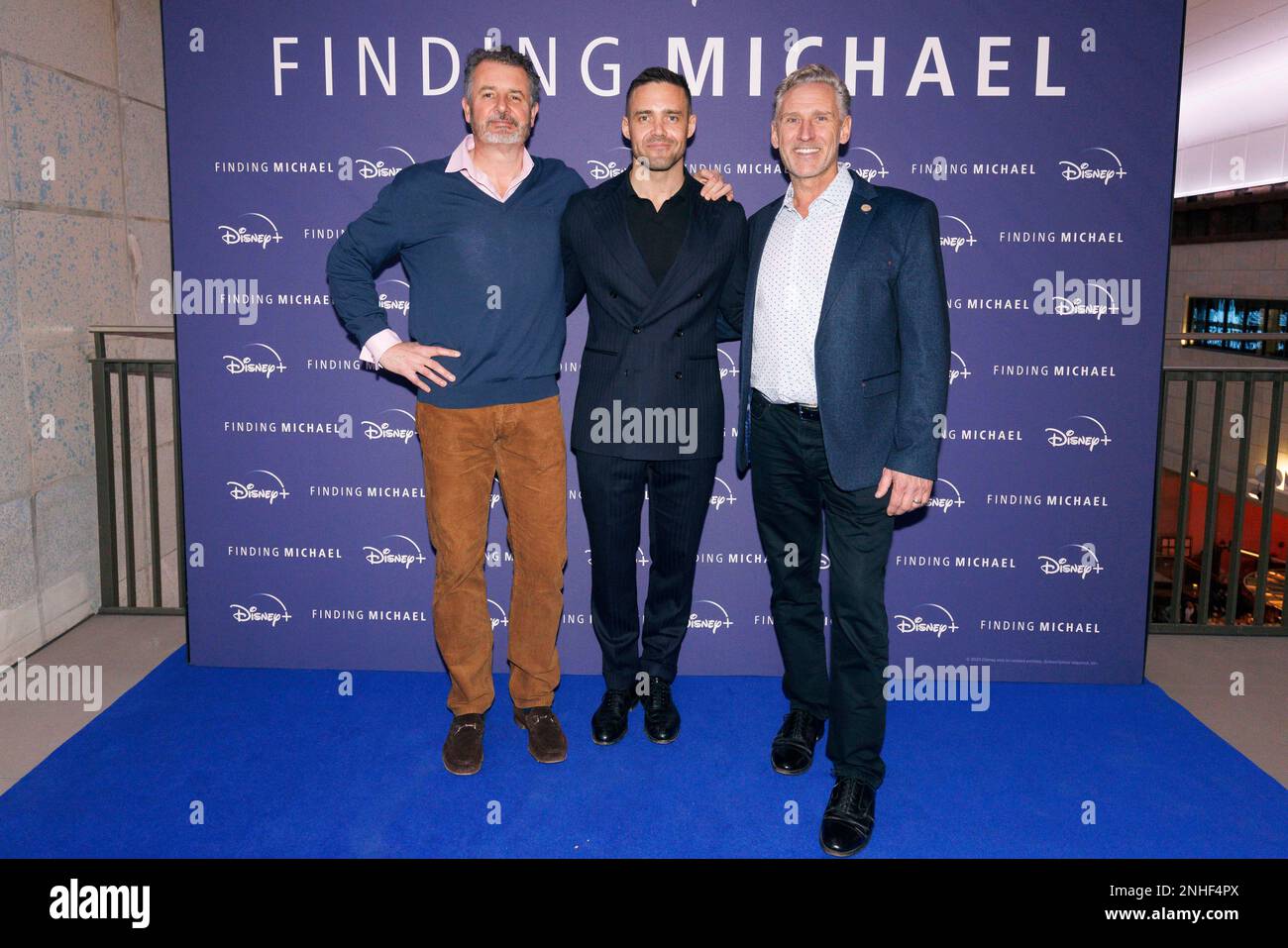 (left to right) Jamie Everett, Spencer Matthews and Dave Rodney ...