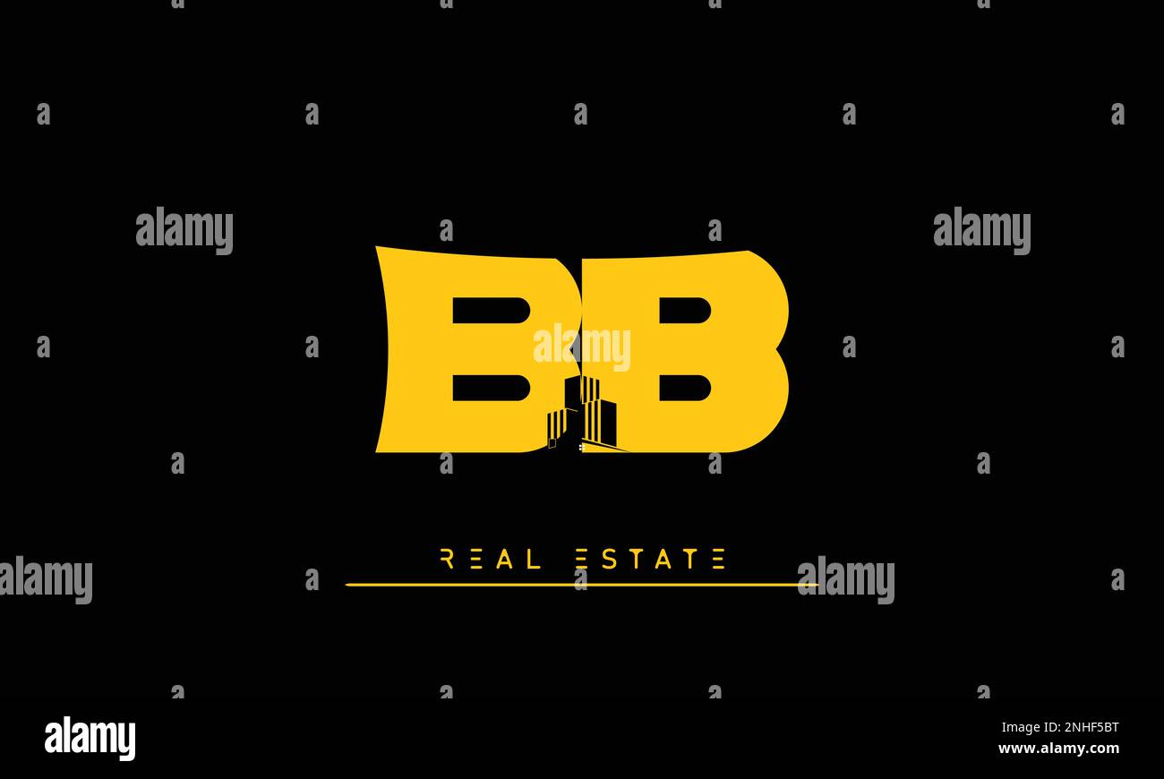 Bb real estate logo hi-res stock photography and images - Alamy